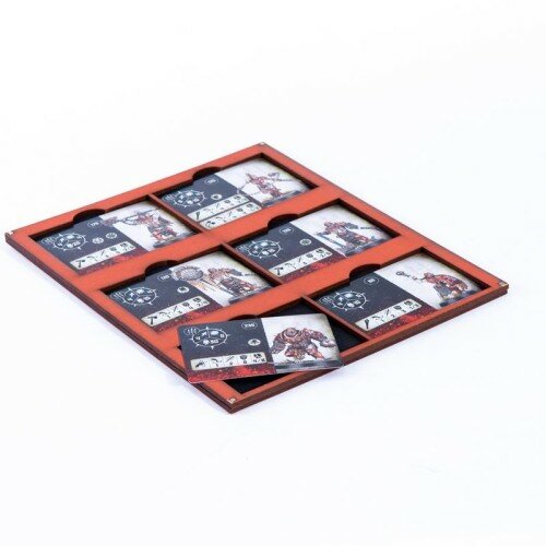 Standard Card Size Command Terminal Topper (Red), 10,35