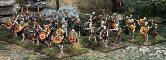 Oathmark: Skeleton Infantry, 24,60