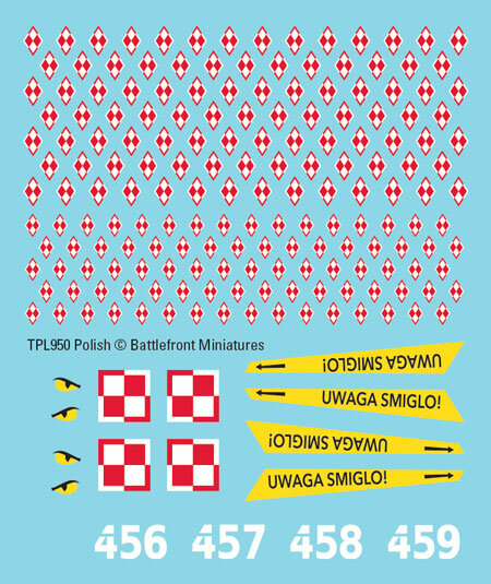 WWIII: Polish Decals, 9,90