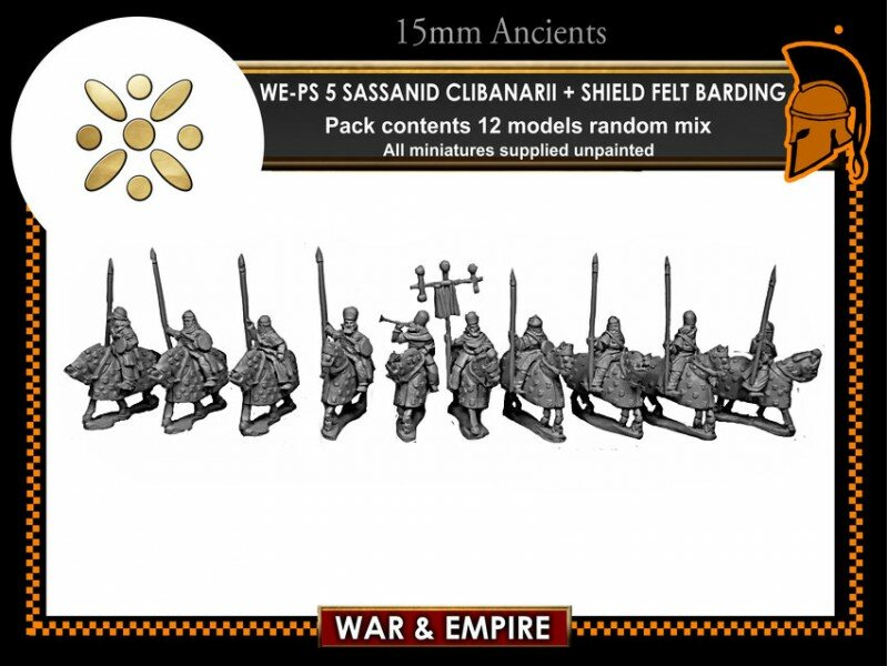 Sassanid: Clibanarii Cavalry (Shield, Felt Armoured Horse), 17,95
