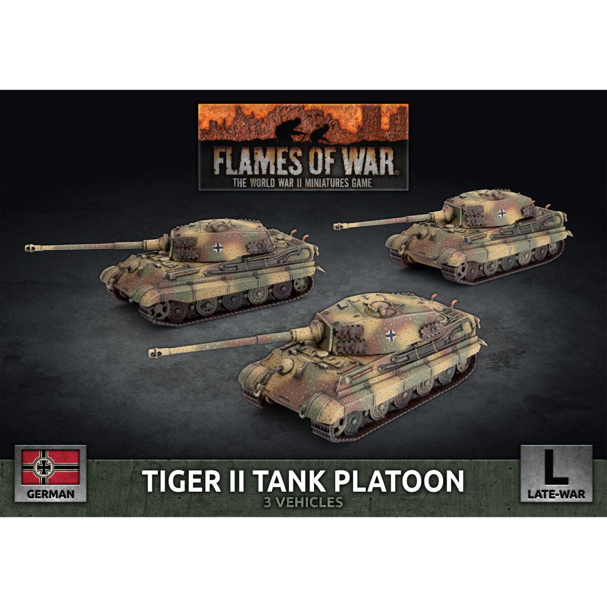 Tiger II Tank Platoon (LW), 32,40