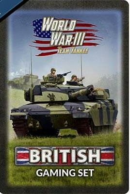 World War III: Team Yankee - British Gaming Set, 19,80