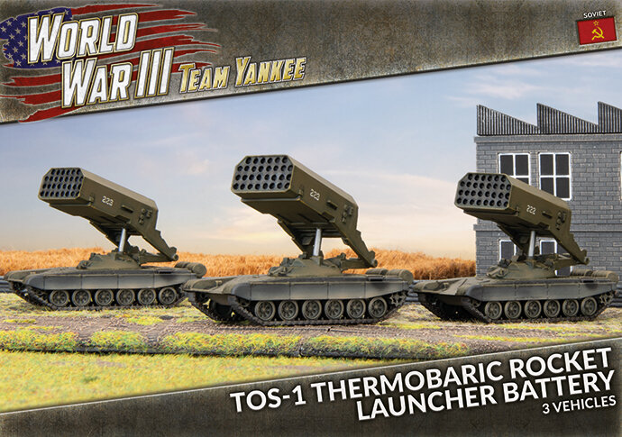 TOS-1 Thermobaric Rocket Launcher Battery, 27,90
