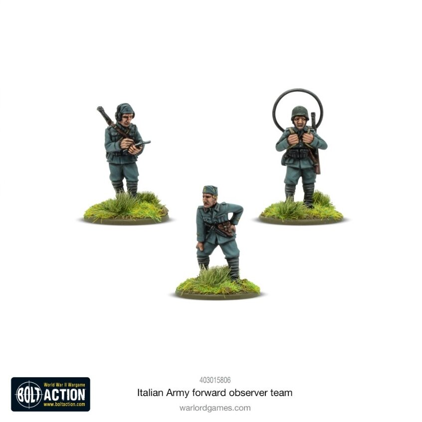 Italian Army Forward Observer Team, 8,50