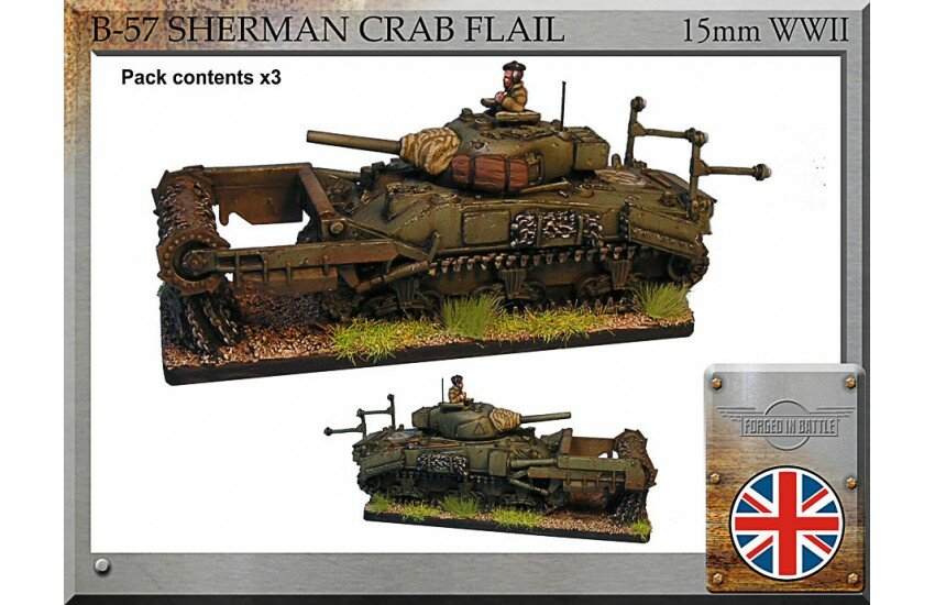 Sherman Crab Flail (x3), 30,80