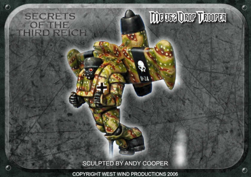 German Para Drop Armour Me362 Jet Pack (SHS), 6,97