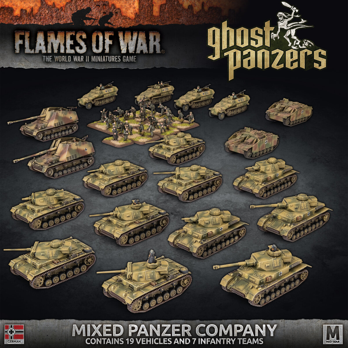 Ghost Panzers: Mixed Panzer Company (MW), 90,00