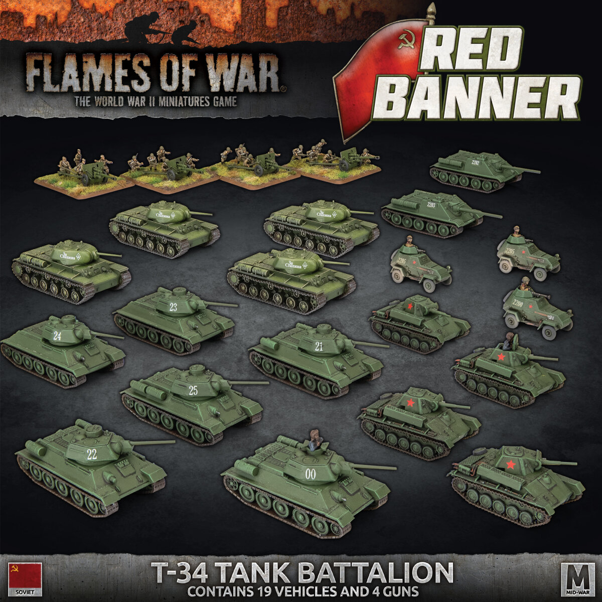 Red Banner: T-34 Tank Battalion (MW), 90,00