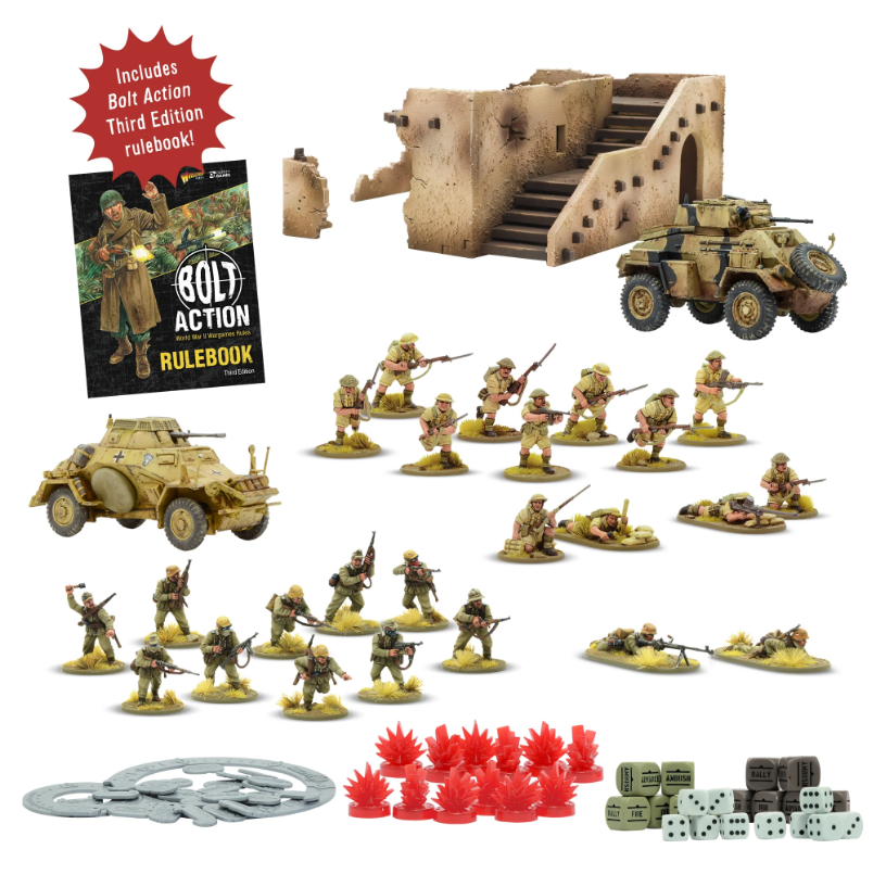 Bolt Action: Starter Set - A Gentleman`s War (Third Edition), 91,20