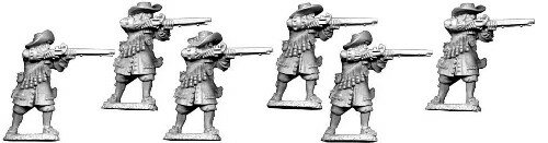 Dutch Musketeers Firing, 12,15
