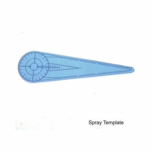 4Ground: Spray Template (Blue), 10,65