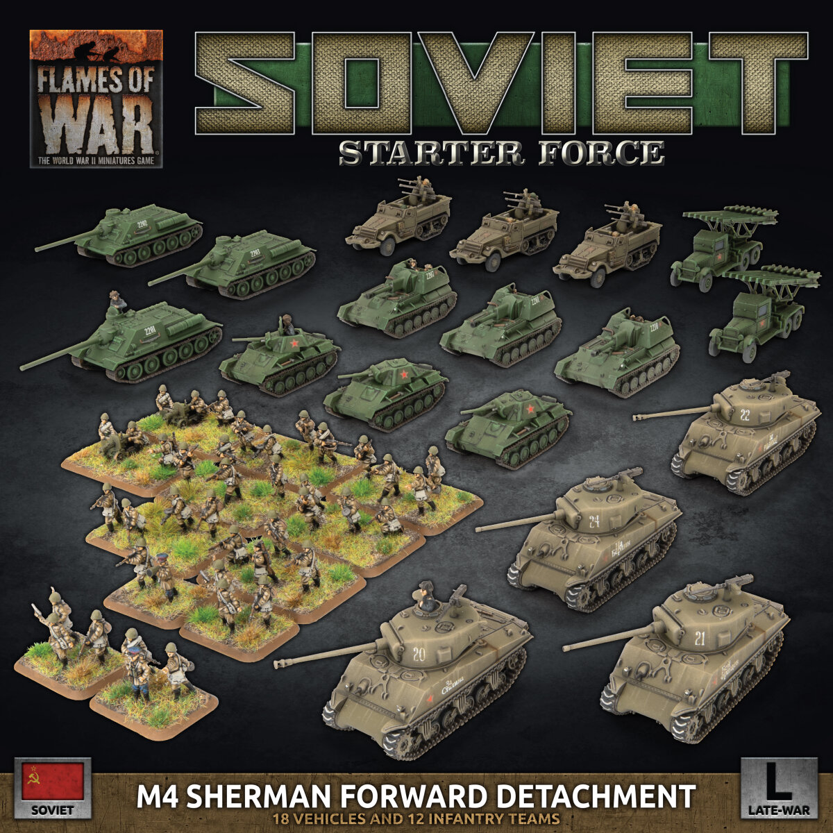 Soviet Starter Force: M4 Sherman Forward Detachment, 90,00
