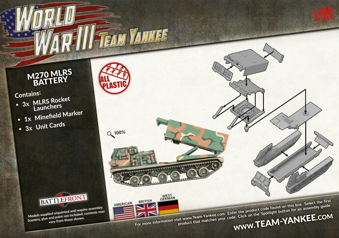 M270 MLRS Rocket Launcher Battery (West German(American/British), 24,30