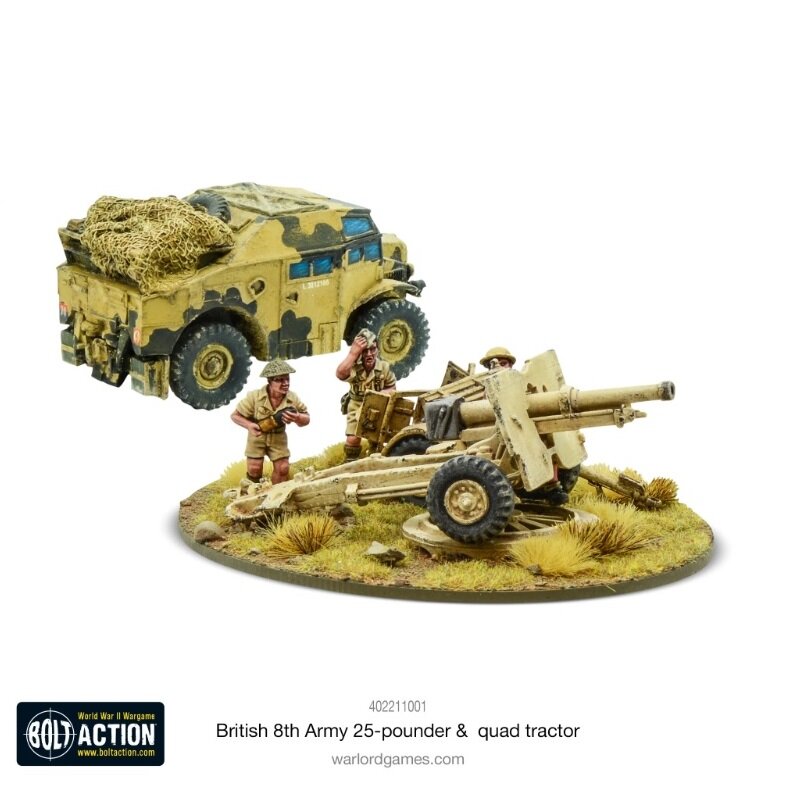 8th Army 25-pdr & Quad Tractor, 43,20