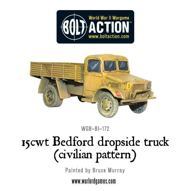 15cwt Bedford Dropside Truck (Civilian Pattern), 26,50