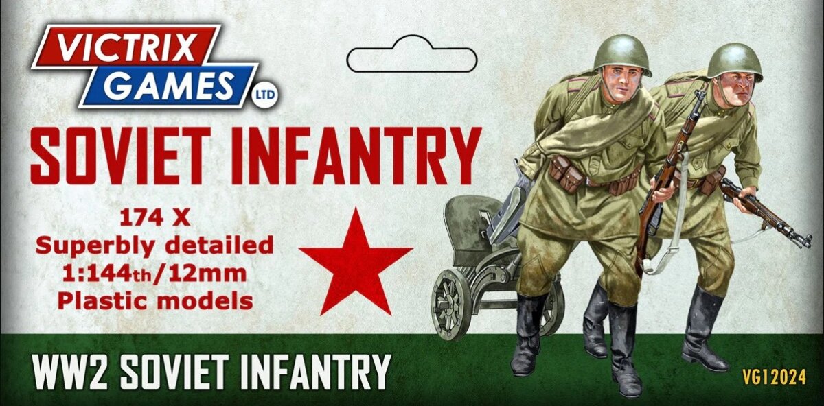 12mm Soviet Infantry and Heavy Weapons, 35,10