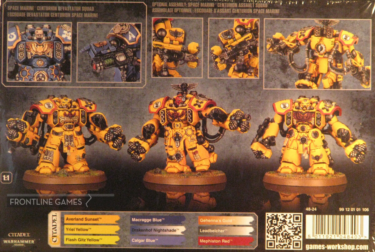 Space Marine Centurion Devastator Squad, 52,71