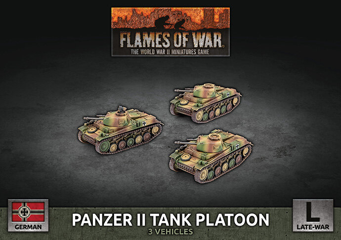 Panzer II Tank Platoon (LW), 24,30