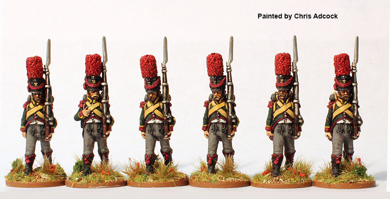 4th Battalion v. Holbach, Grenadiers (Shako, Large Plume) 1806-07, 12,15