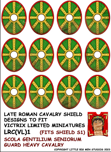 Roman Cavalry Shield Roman Cavalry Dux Bellorum