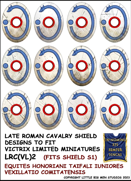 Late Roman Cavalry Shield Design 2, 10,30