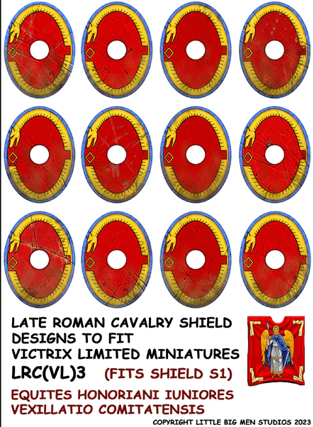 Late Roman Cavalry Shield Design 3, 10,30