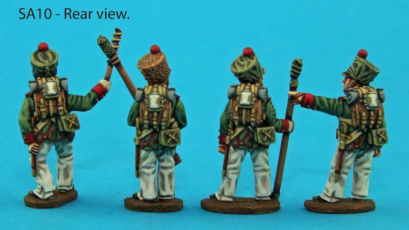 Team 3 Covered Shakos (Saxons), 9,70