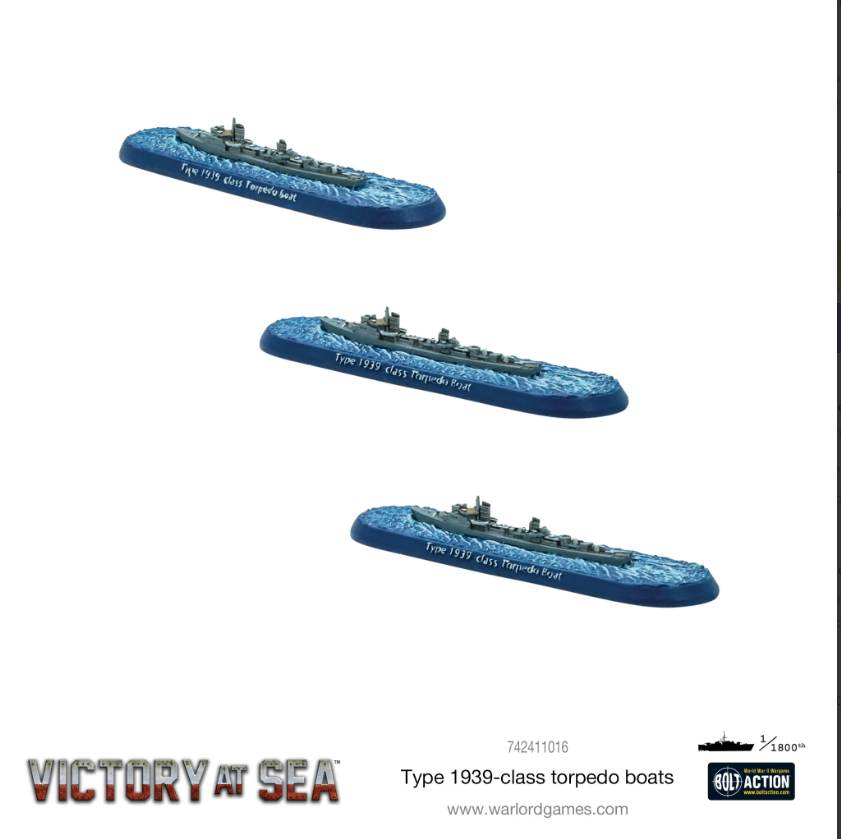 Victory At Sea: Type 1939-Class Torpedo Boats, 33,00