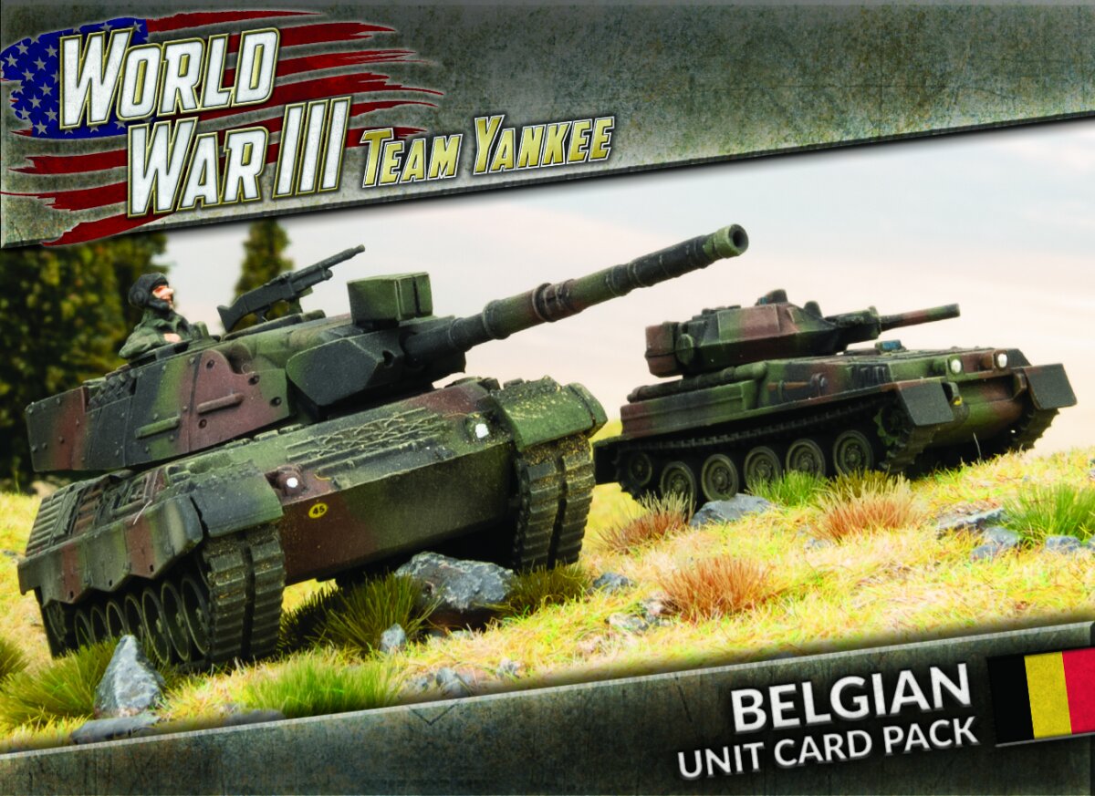 World War III: Belgian Unit Card Pack, 8,10