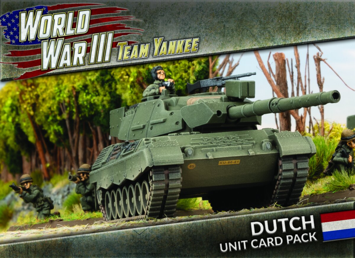 World War III: Dutch Unit Card Pack, 8,10