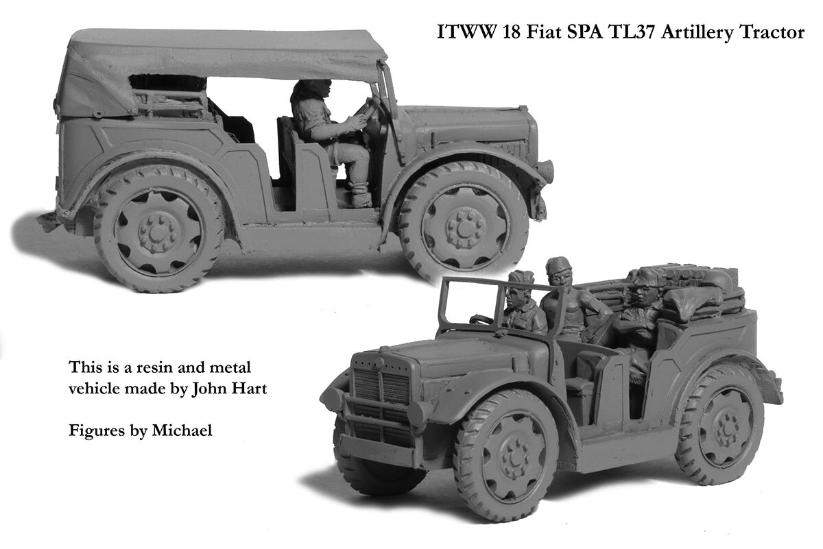 Fiat TL37 Artillery Tractor, 31,35