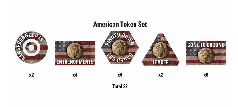 Great War: American Token Set, 7,65