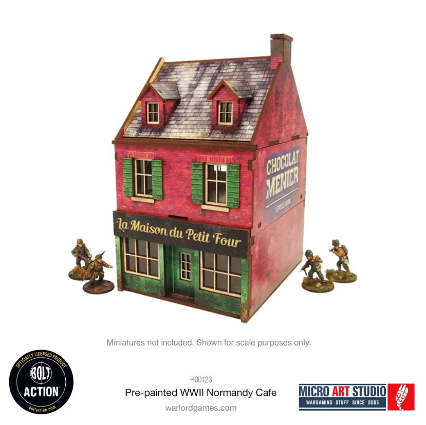 28mm WW2 Normandy Cafe, 36,30