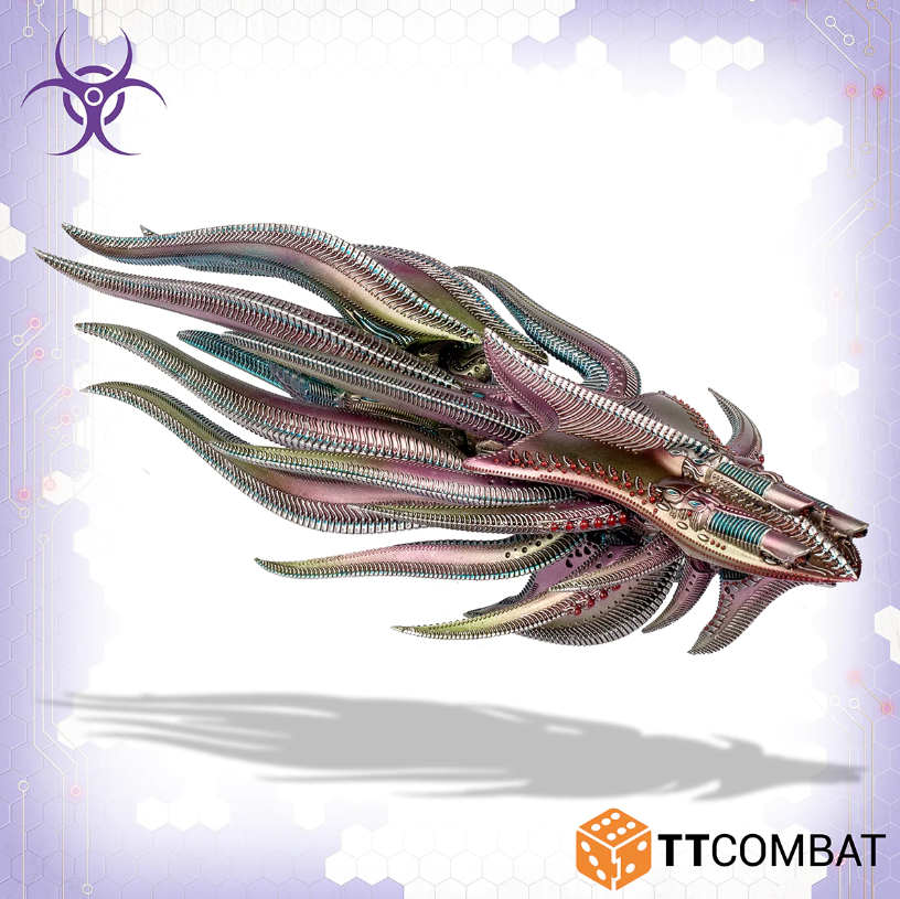 Dropfleet Commander: Scourge - Nosferatu Dreadnought, 53,55