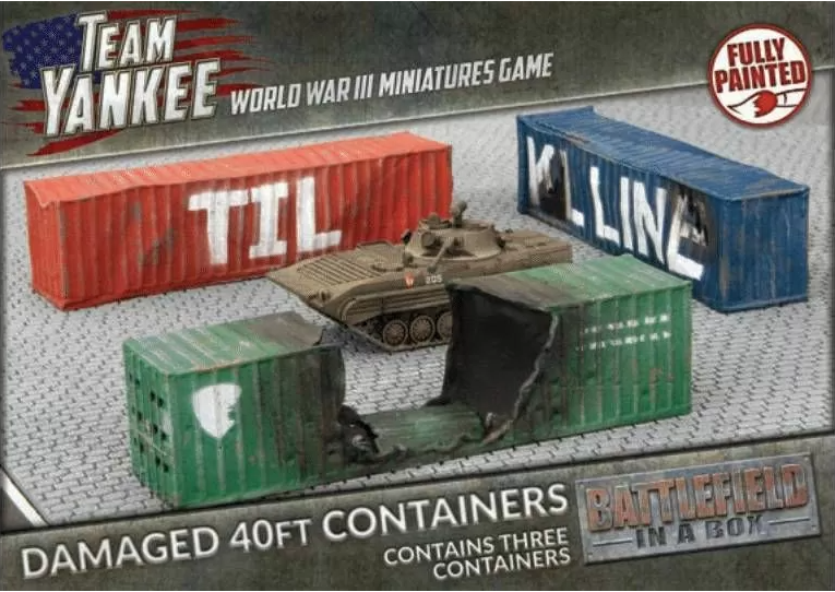 Modern: Damaged 40ft Containers, 35,10