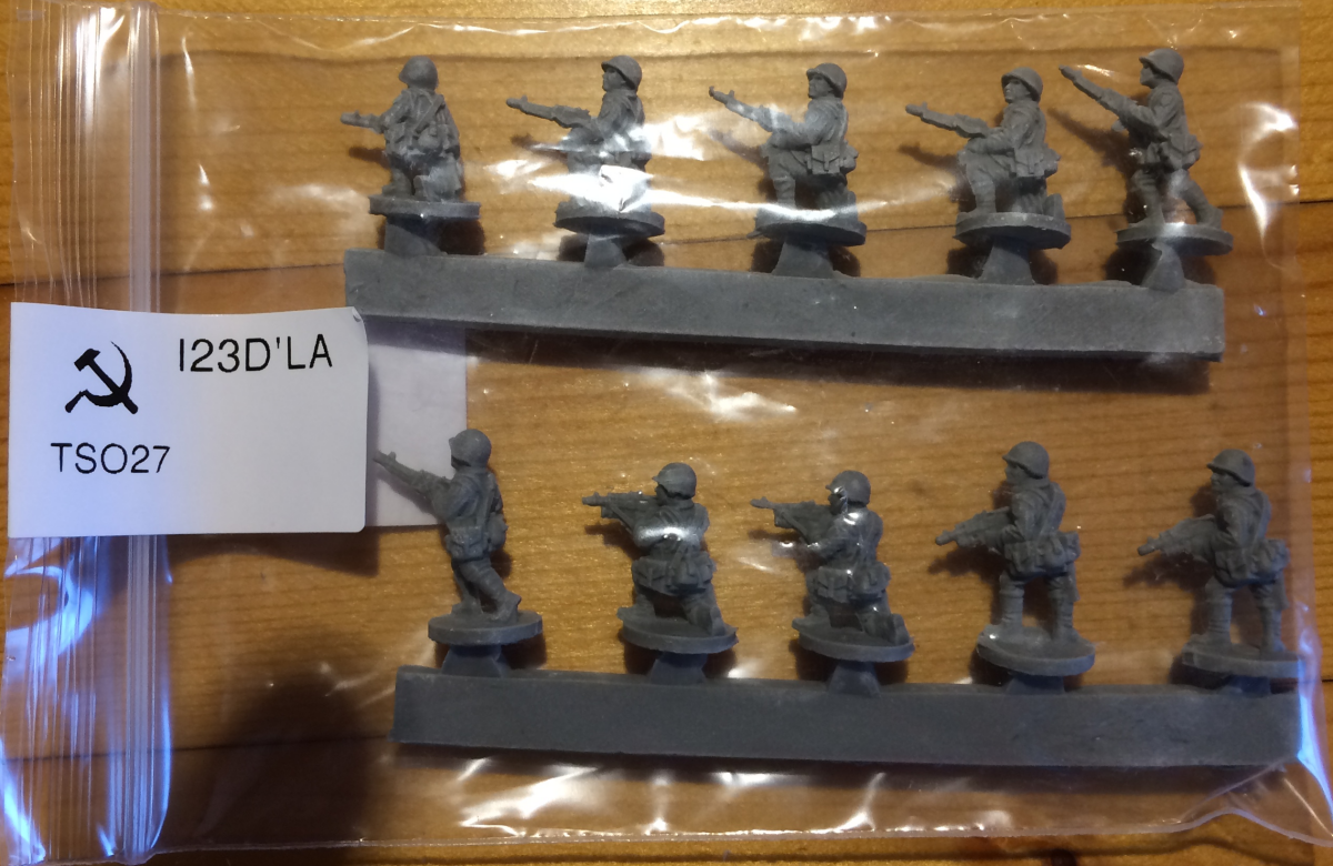 Soviet Infantry Frame: GL and RPK, 5,00