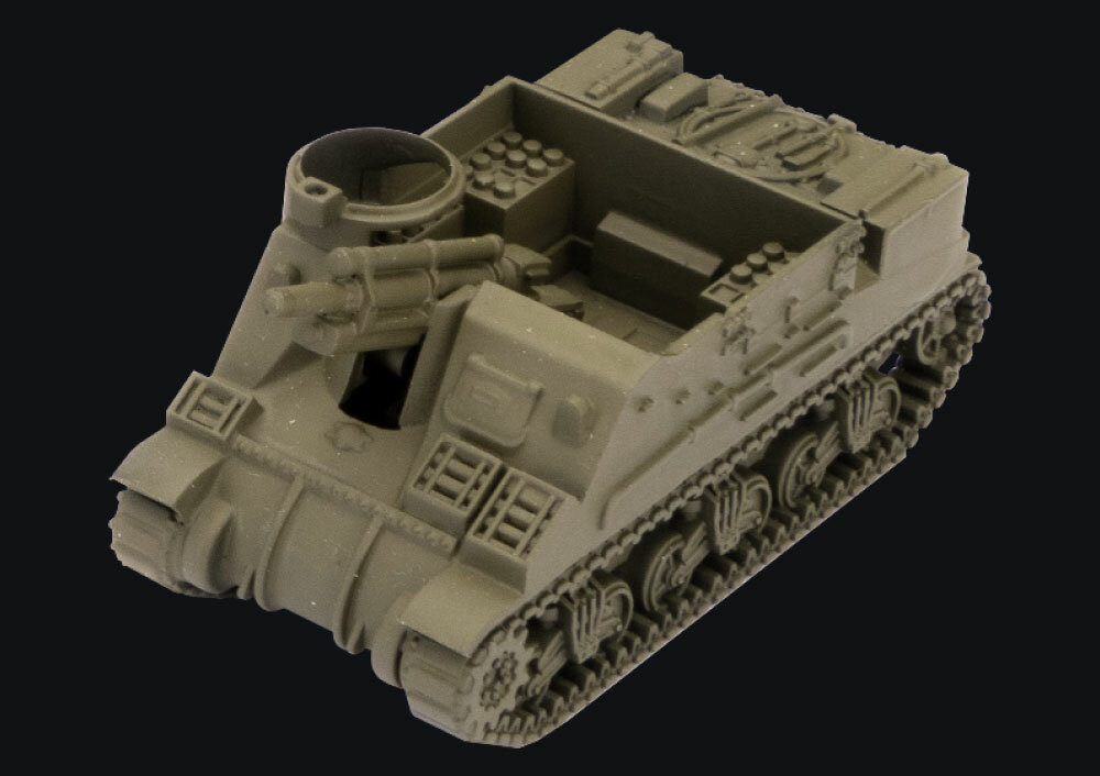 World of Tanks: U.S.A. Tank Platoon (M4A1 Sherman (76mm), M7 Priest, , 25,20