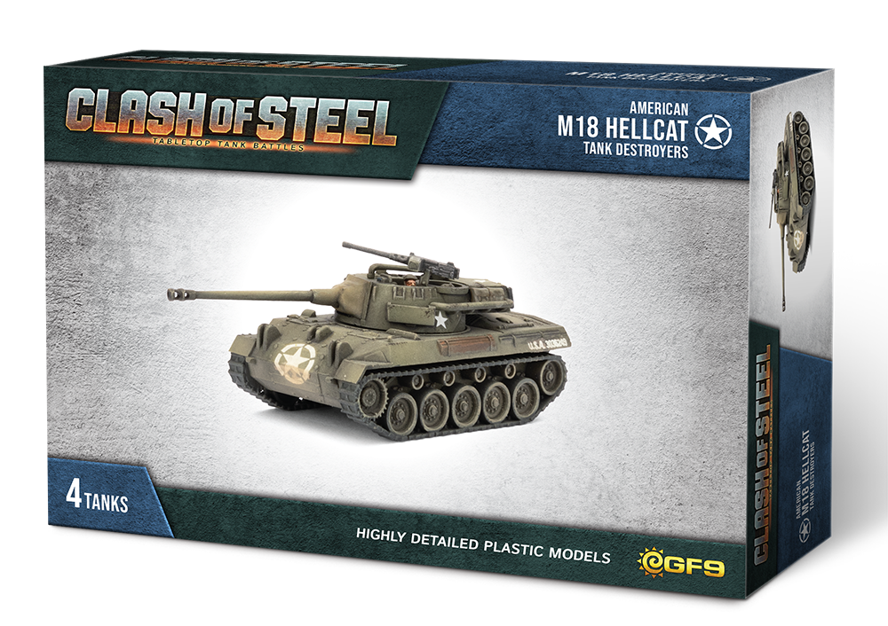 Clash of Steel: American M18 Hellcat Tank Destroyers, 32,40
