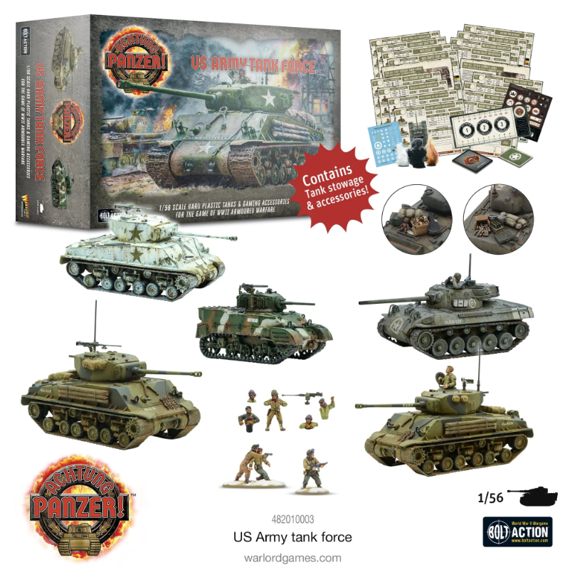 Achtung Panzer! US Army Tank Force, 105,60