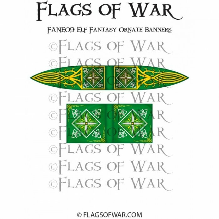 Oathmark: Elf Fantasy Ornate Banners, 4,15
