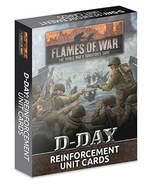 D-Day: Reinforcement Unit Card Pack, 8,10