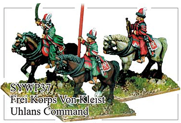 Seven Years War: Prussian Von Kleists Frei Korps Uhlan Command, 19,75
