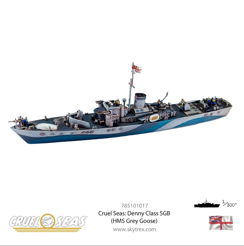 Cruel Seas: Denny Class SGB (HMS Grey Goose), 38,45