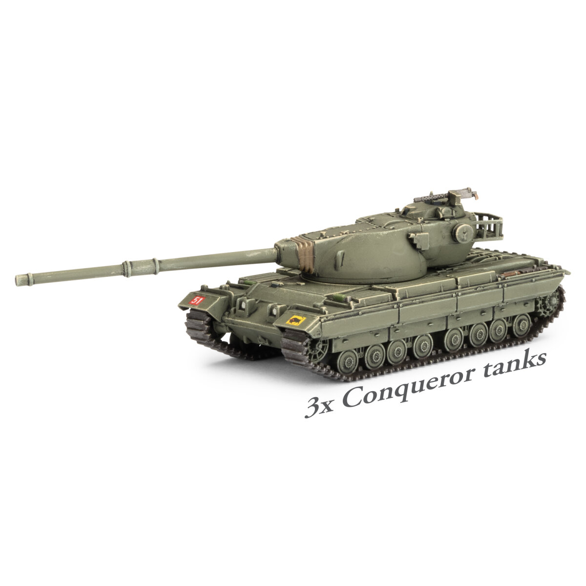 Clash of Steel: Conqueror Armoured Troop, 24,30