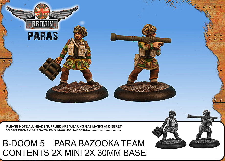 British Para Bazooka Team, 8,33