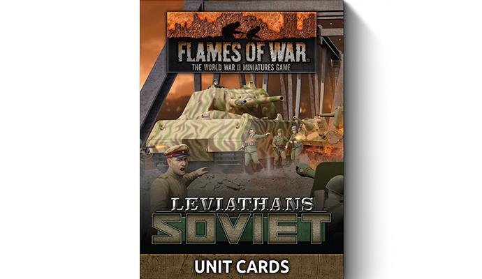 Late War Leviathans: Soviet Unit Cards, 8,10