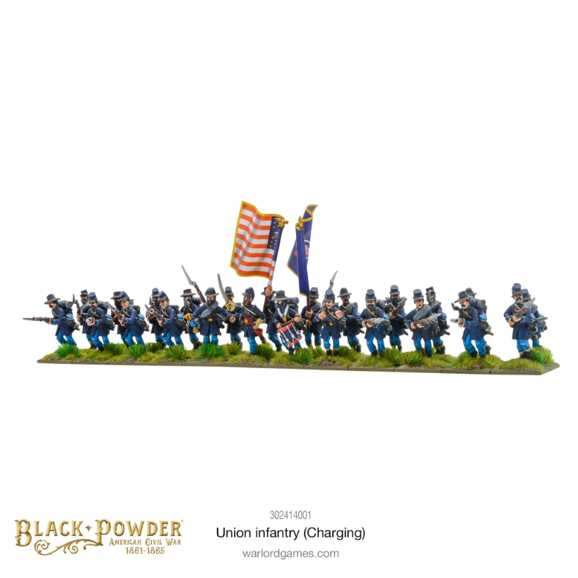 American Civil War: Infantry Regiment Charging, 35,50