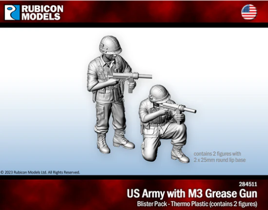 US Army with Grease Gun, 8,95