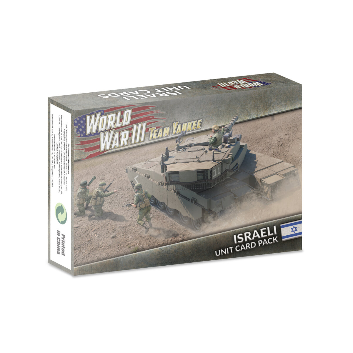WWIII: Israeli Unit Card Pack (Limited Edition), 8,10