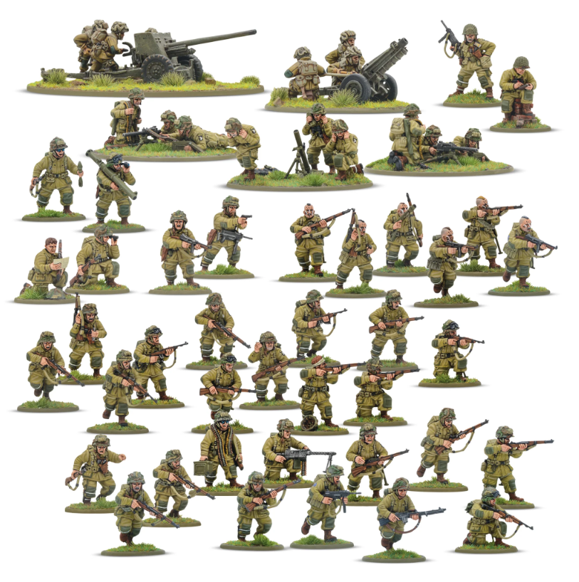 Currahee! US Airborne (D-Day) Starter Army, 100,00